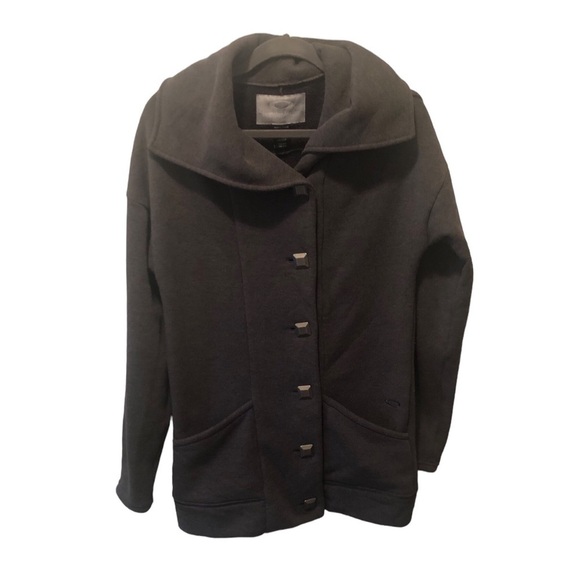 Oakley | Jackets & Coats | Gretchen Bleiler Oakley Fleece Shawl Knit ...
